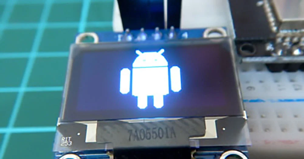 ESP32 OLED Display Images - ahoNerd